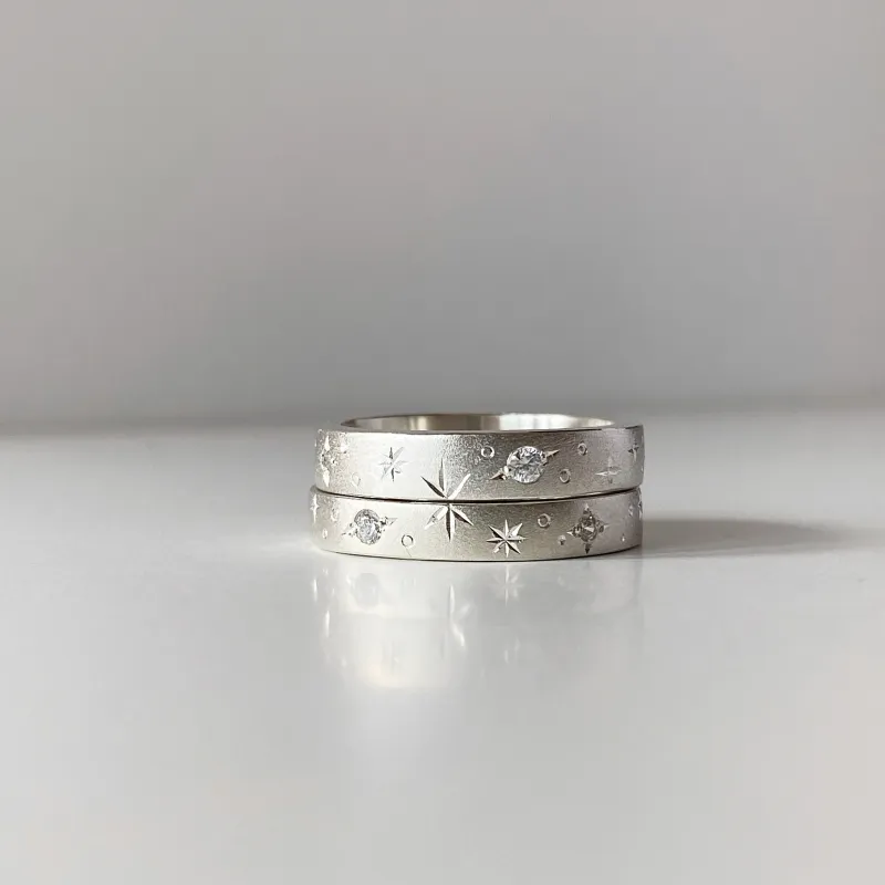 Planet Silver Ring (Flat)_matte - 감도 깊은 취향 셀렉트샵 29CM