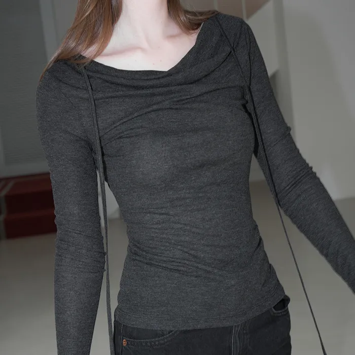 DRAPED STRING TOP_5COLOR - 감도 깊은 취향 셀렉트샵 29CM