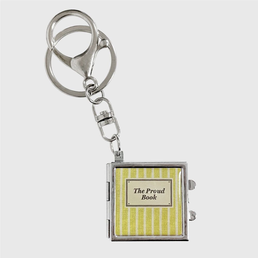 Book Keyring 거울 키링 (2colors) - 감도 깊은 취향 셀렉트샵 29CM