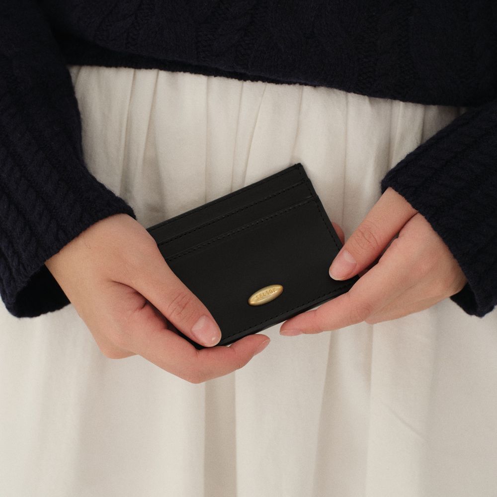 카드지갑 CARD WALLET / black - 감도 깊은 취향 셀렉트샵 29CM