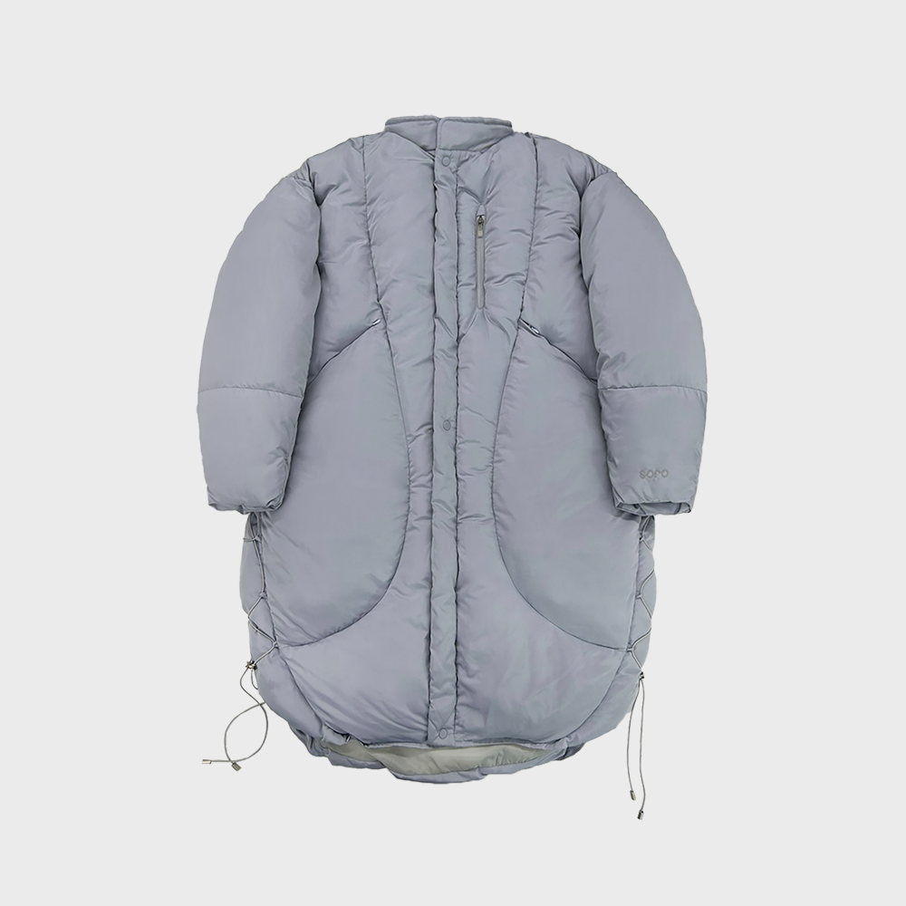 Adjustable Long Puffer Coat / Blue Grey - 감도 깊은 취향 셀렉트샵 29CM