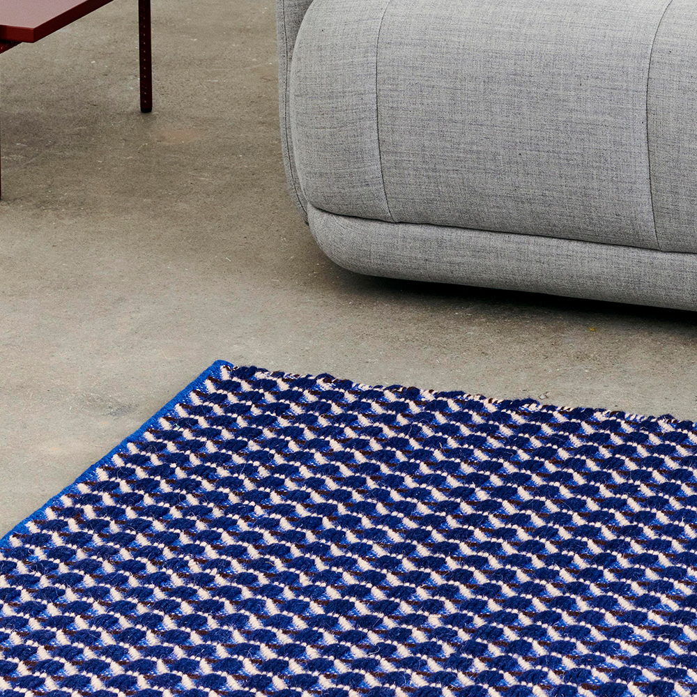 [HAY] Channel Rug 200x140 블루,화이트 (AD565-A665-AL57) - 감도 깊은 취향 셀렉트샵 29CM
