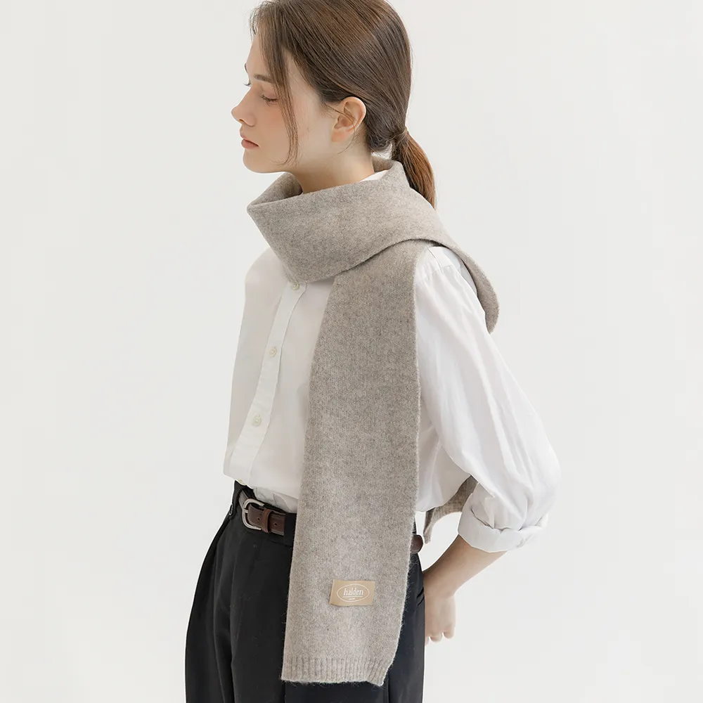 knit wool muffler (M028_grey) - 감도 깊은 취향 셀렉트샵 29CM