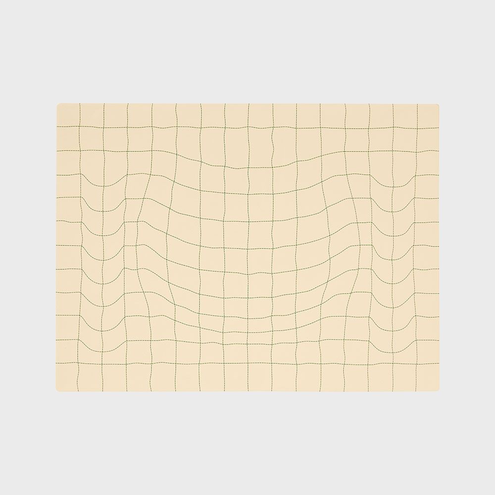 Grid Table Mat (Cream) 그리드 테이블 매트 식탁 매트 (크림) - 감도 깊은 취향 셀렉트샵 29CM