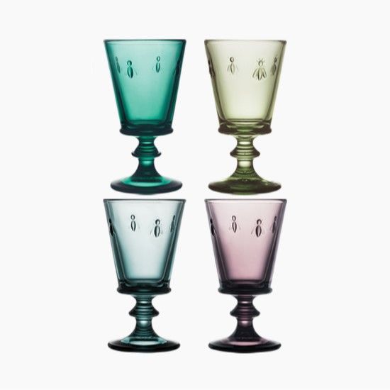 라로쉐 아베이오 와인 고블렛 240ml 4P 세트 컬러드 - 감도 깊은 취향 셀렉트샵 29CM