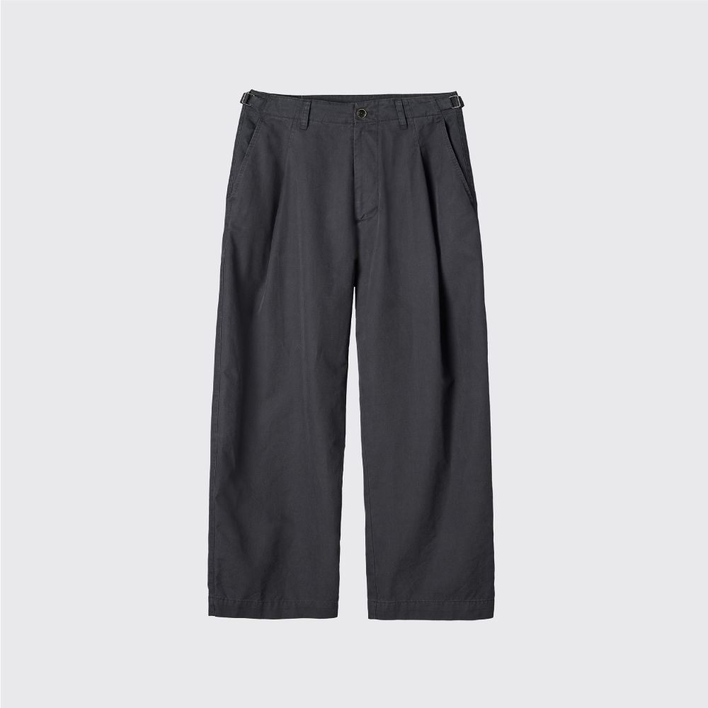 VTG Deep Pleats Trousers Charcoal - 감도 깊은 취향 셀렉트샵 29CM