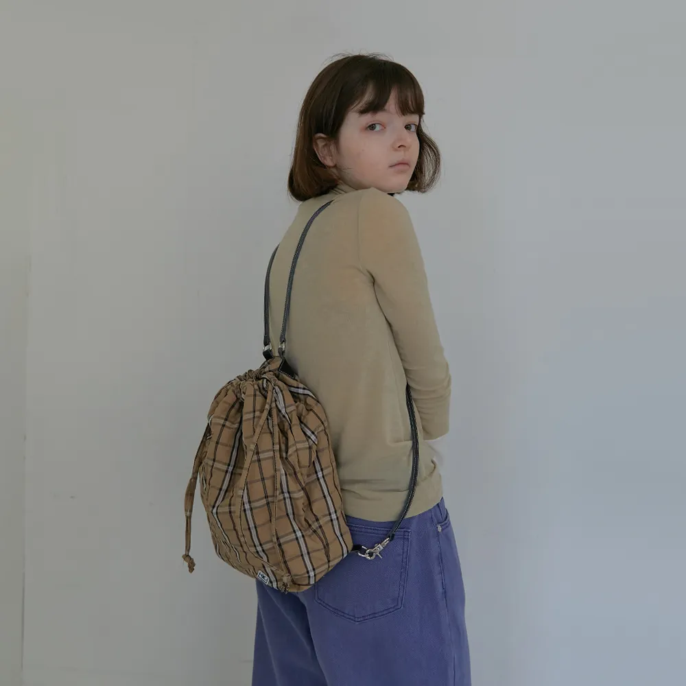 23. Leather string bucket bag_Beige - 감도 깊은 취향 셀렉트샵 29CM