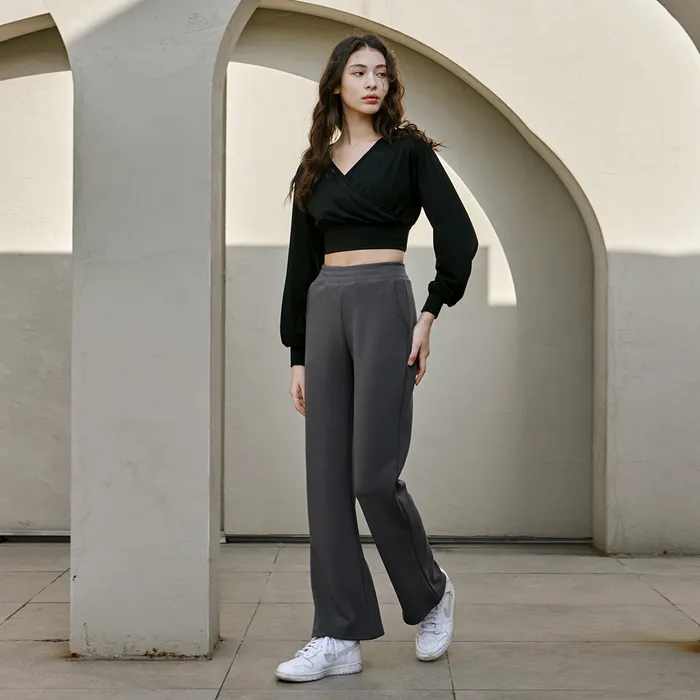 여성 요가복 DEVI-T0100-블랙 필라테스 마르헨 랩 커버업 - 감도 깊은 취향 셀렉트샵 29CM