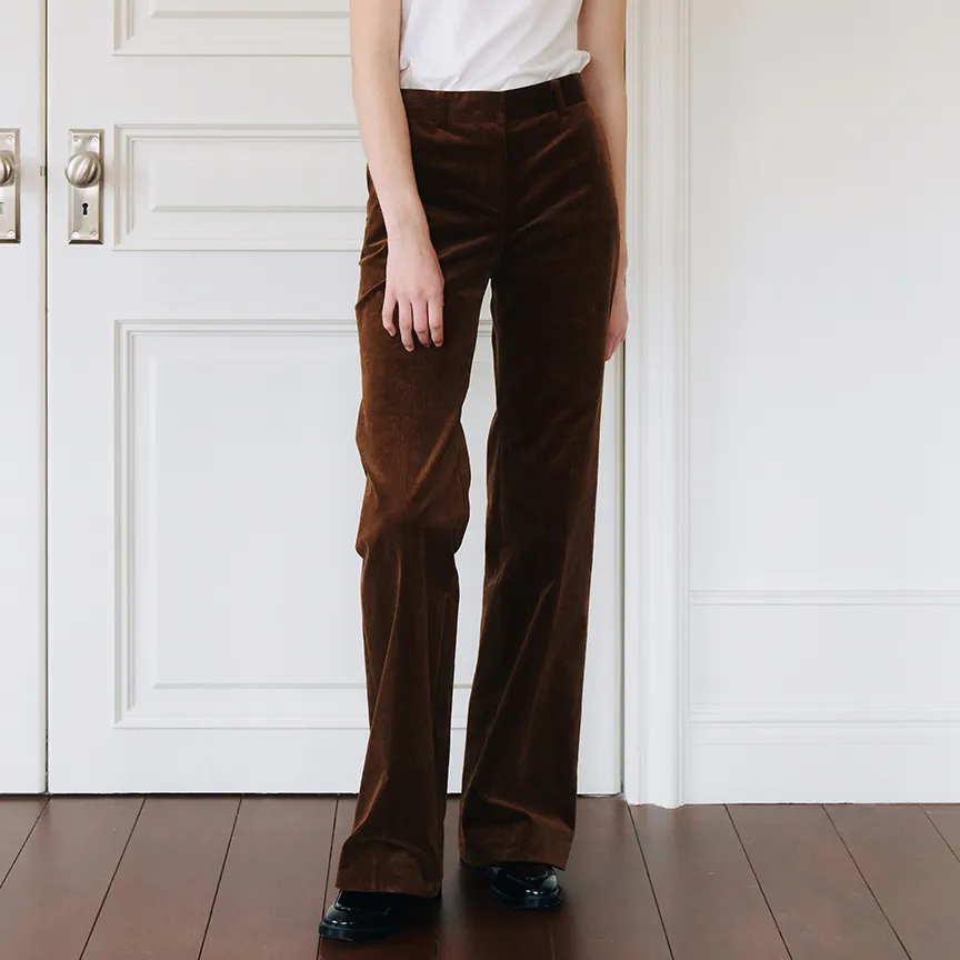 Corduroy Flared Tailored pants - Camel brown - 감도 깊은 취향 셀렉트샵 29CM