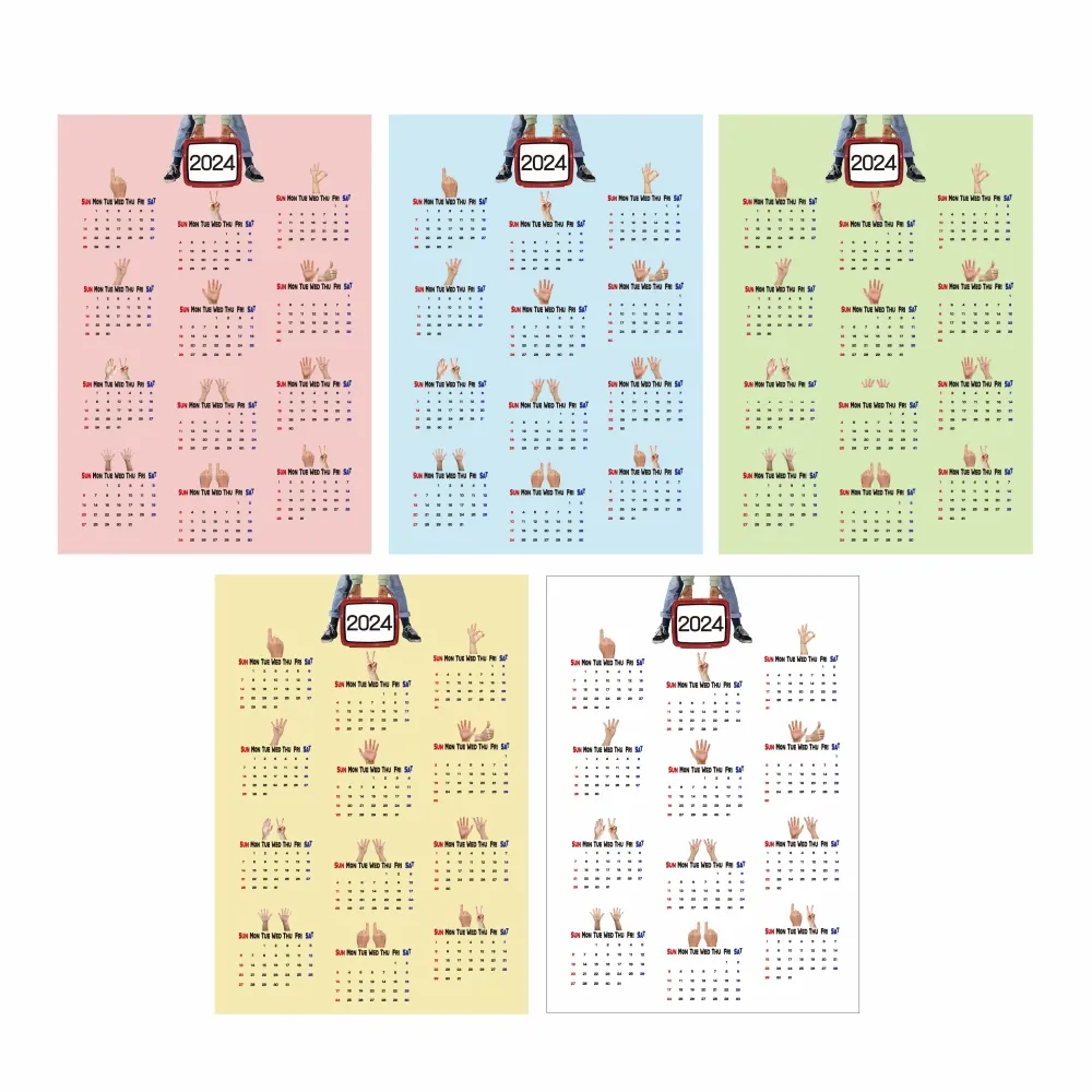 Finger calendar poster - 감도 깊은 취향 셀렉트샵 29CM