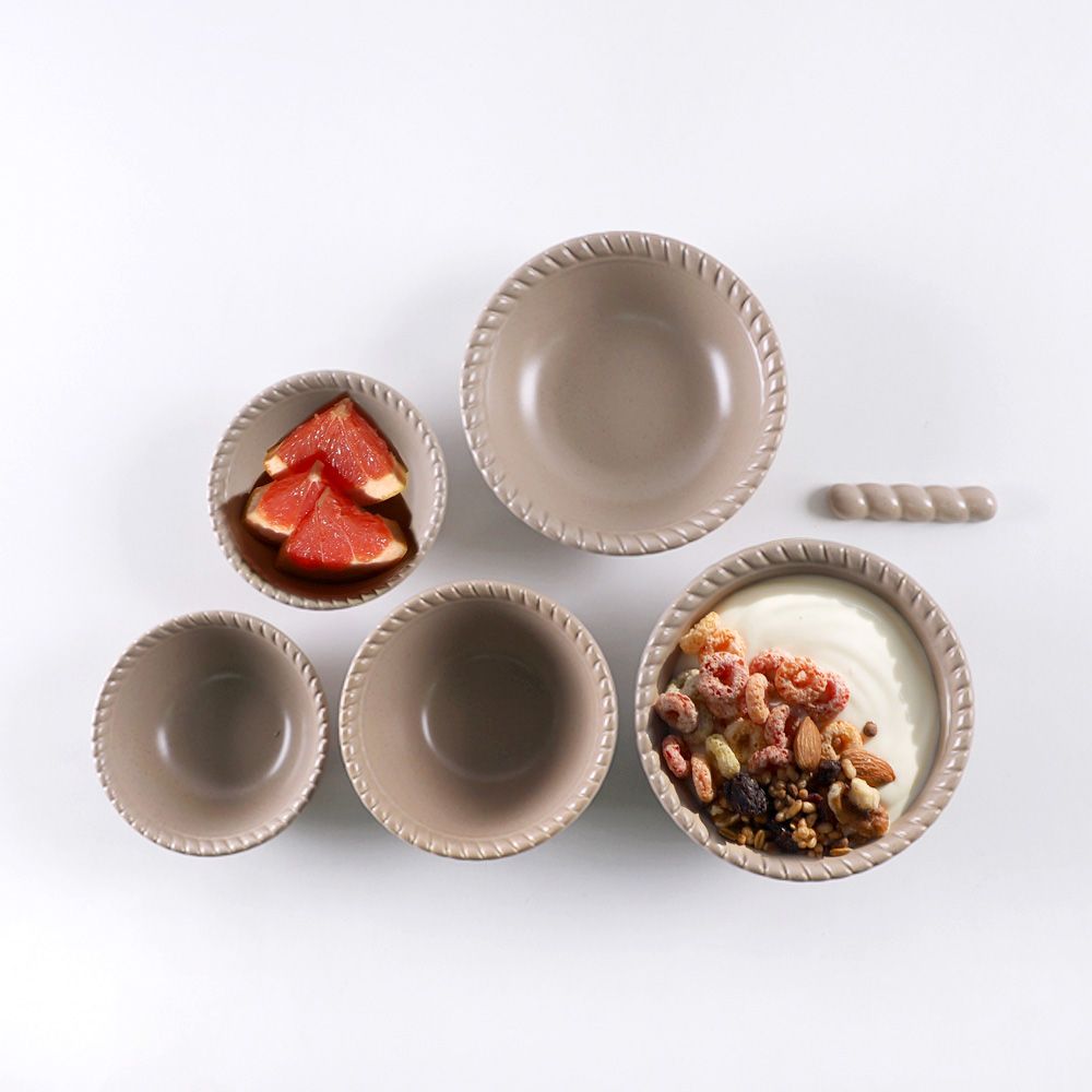 오베른 도자기 1인 식기세트 6p 2color 1p - 감도 깊은 취향 셀렉트샵 29CM