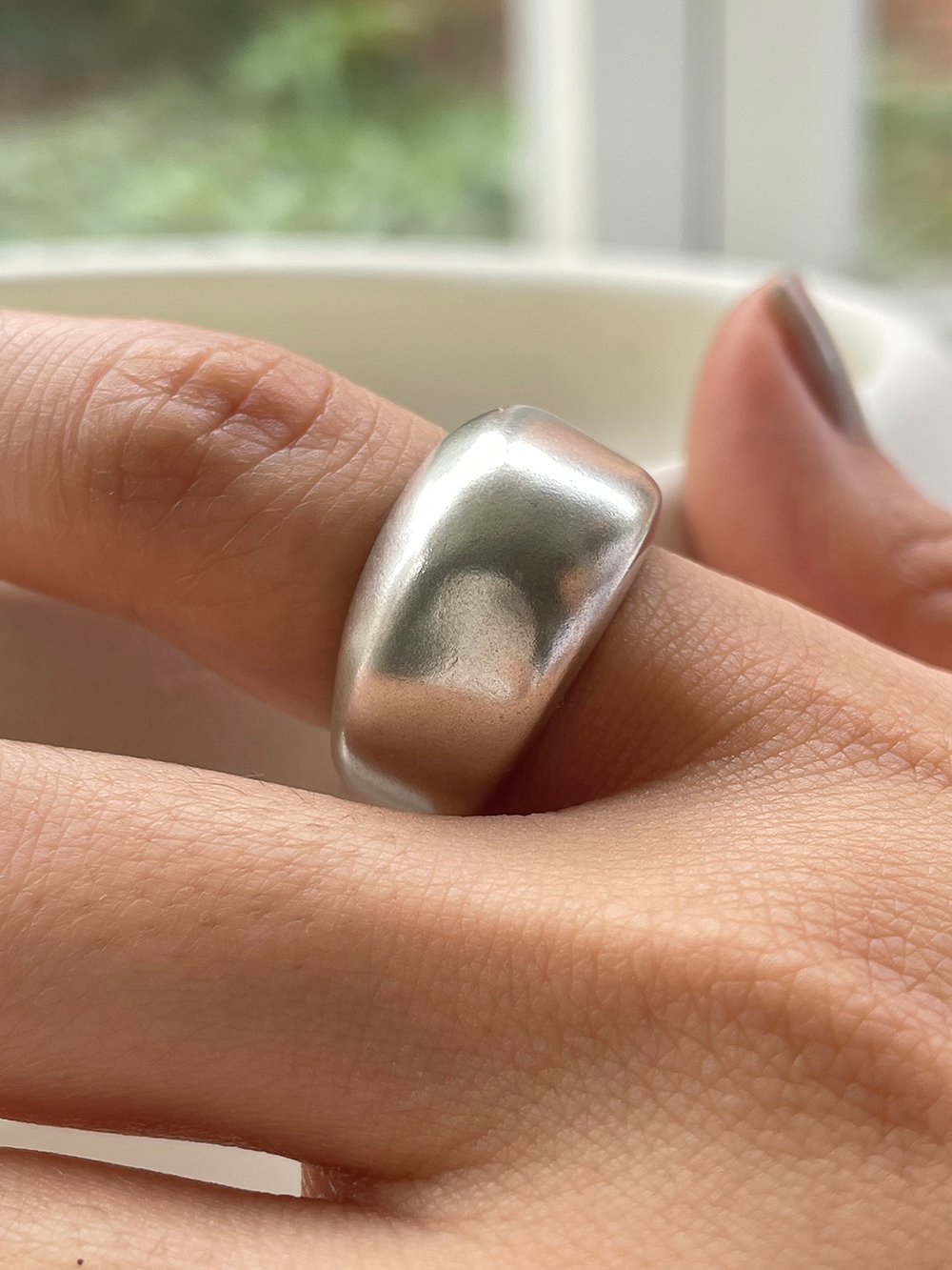 [silver925] matt volume ring - 감도 깊은 취향 셀렉트샵 29CM