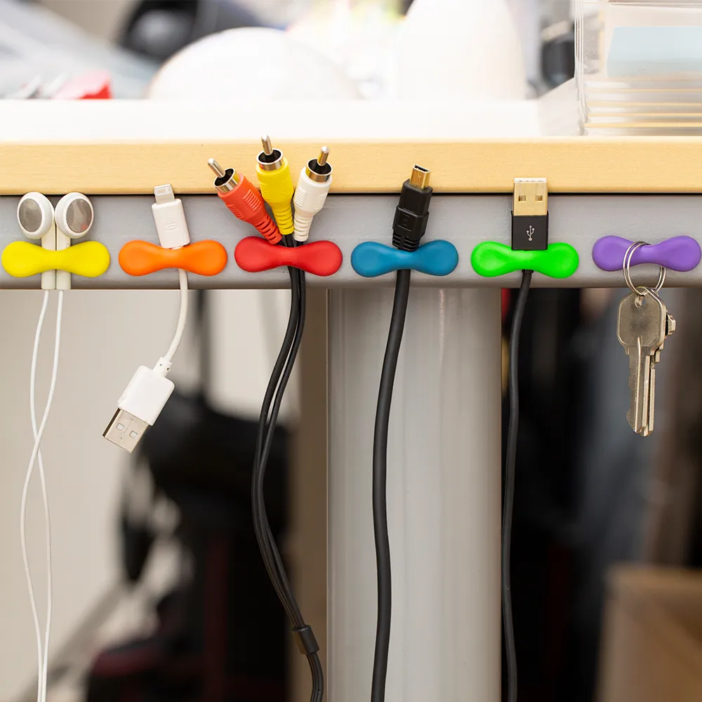 KIKKERLAND 키커랜드 레인보우 케이블 정리 자석 마그넷 (MG87) - 감도 깊은 취향 셀렉트샵 29CM