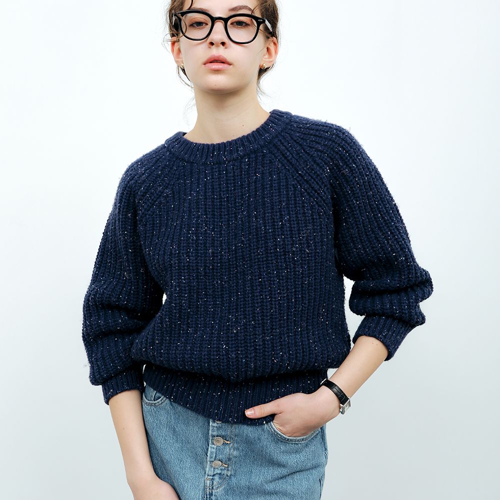 KOKO Hachi Round Knit Navy - 감도 깊은 취향 셀렉트샵 29CM