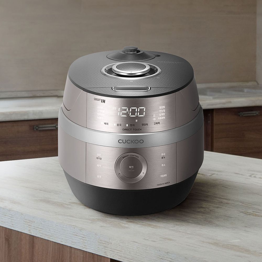 [쿠쿠]6인용 IH전기압력밥솥 그레이스 실버 CRP-JHP0660FSM - 감도 깊은 취향 셀렉트샵 29CM
