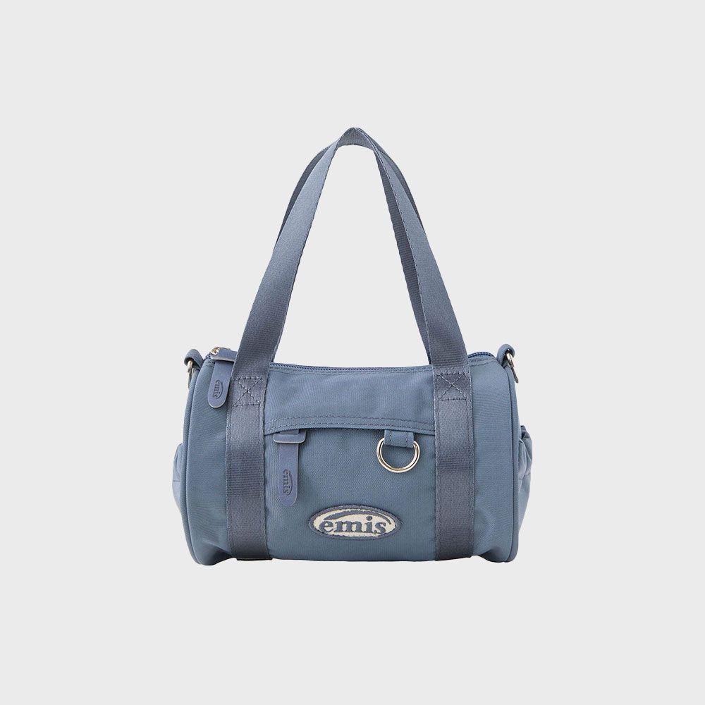 MINI CROSSED BODY CIRCULAR BAG-GRAY BLUE - 감도 깊은 취향 셀렉트샵 29CM