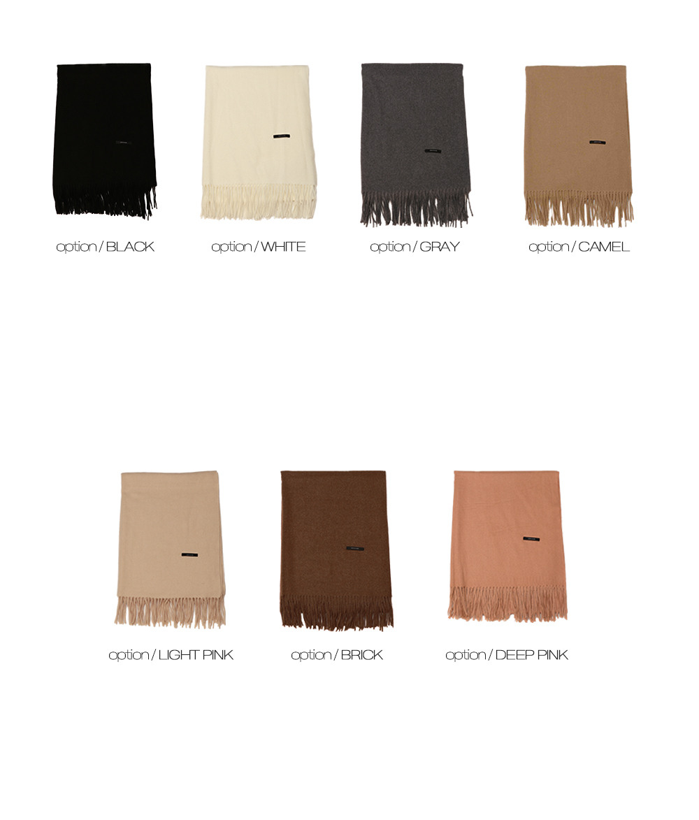 MO muffler & shawl 7 colors - 감도 깊은 취향 셀렉트샵 29CM
