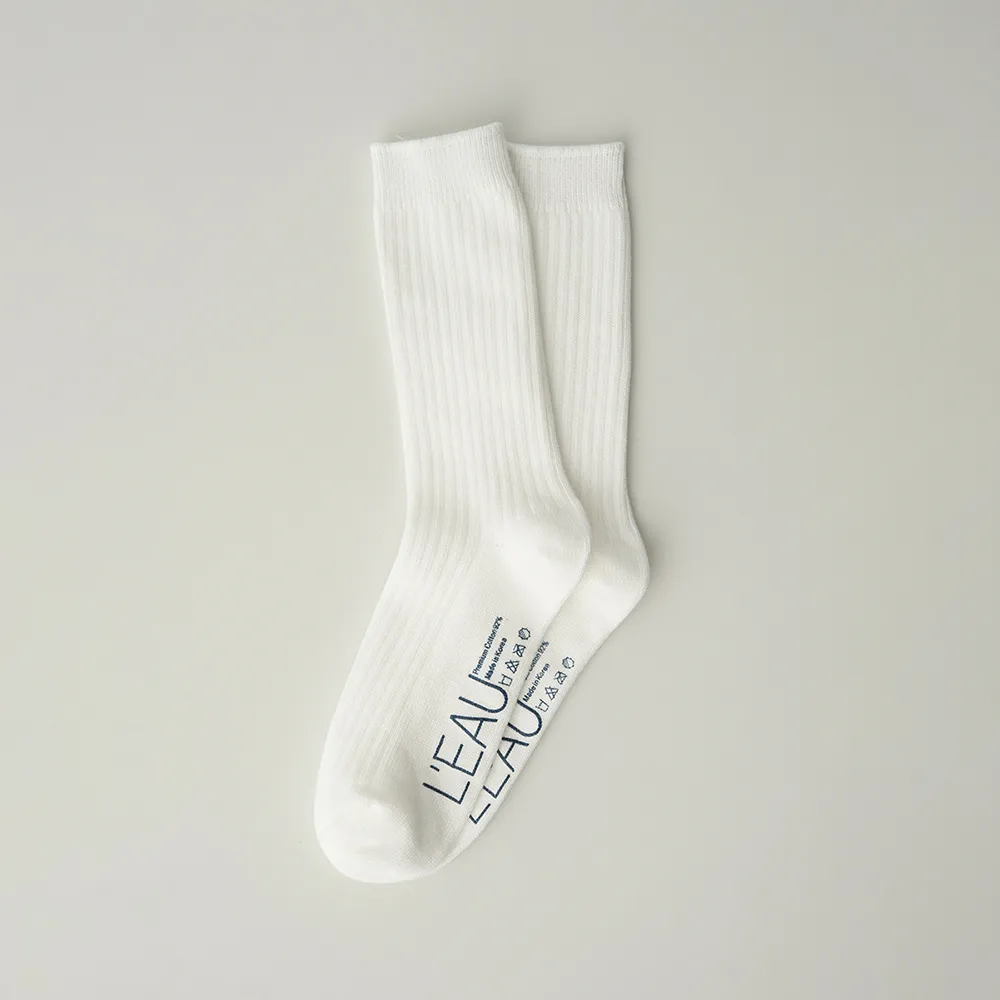 [2nd] Leau basic socks_off white - 감도 깊은 취향 셀렉트샵 29CM