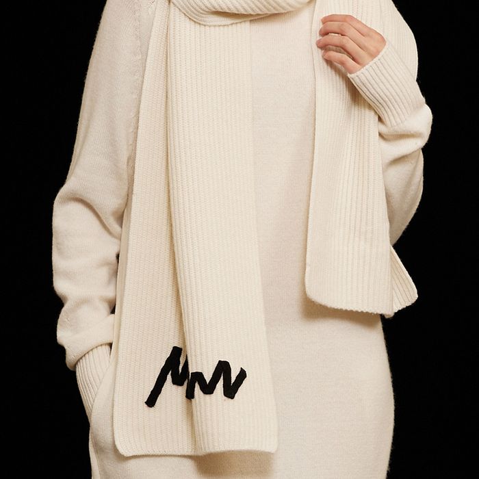 Ribbed Cashmere Muffler Ivory - 감도 깊은 취향 셀렉트샵 29CM