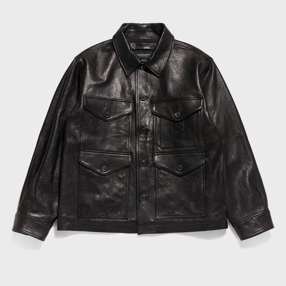 CRUISER LEATHER JACKET / BLACK - 감도 깊은 취향 셀렉트샵 29CM