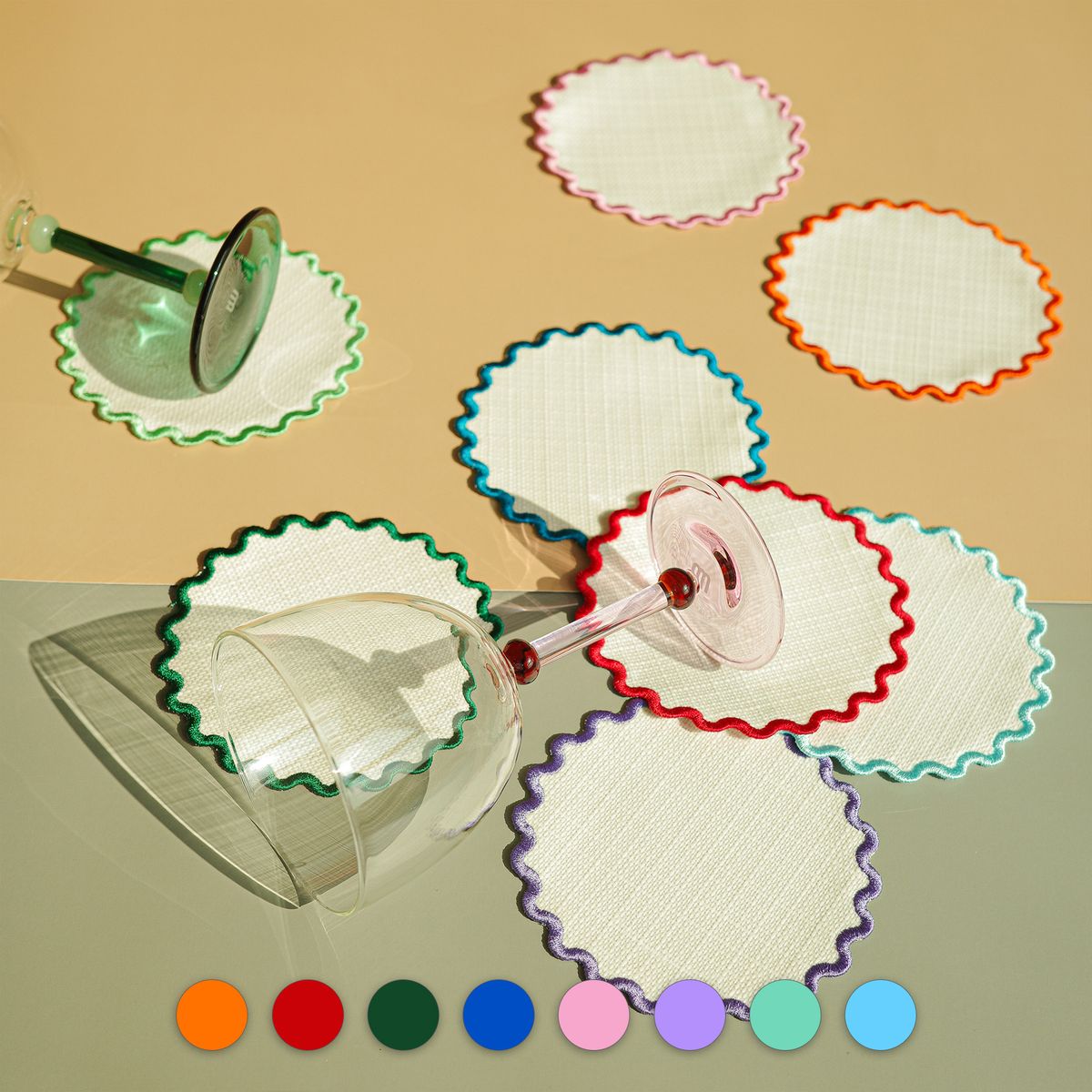 [29CM 단독][선물하기] 데이지 코스터 6p set - 감도 깊은 취향 셀렉트샵 29CM