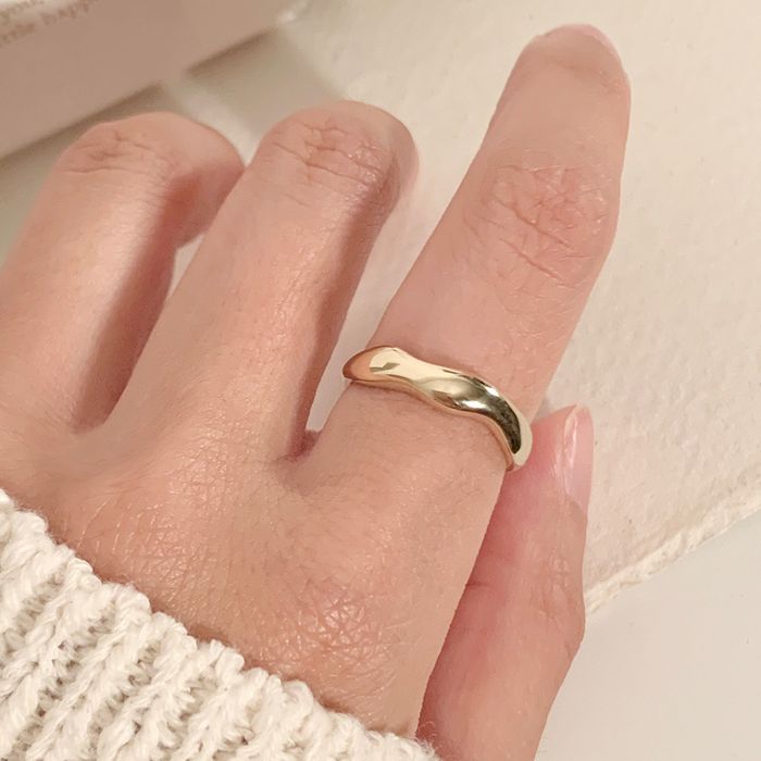 14K 18K 내추럴 물결 반지 - 감도 깊은 취향 셀렉트샵 29CM