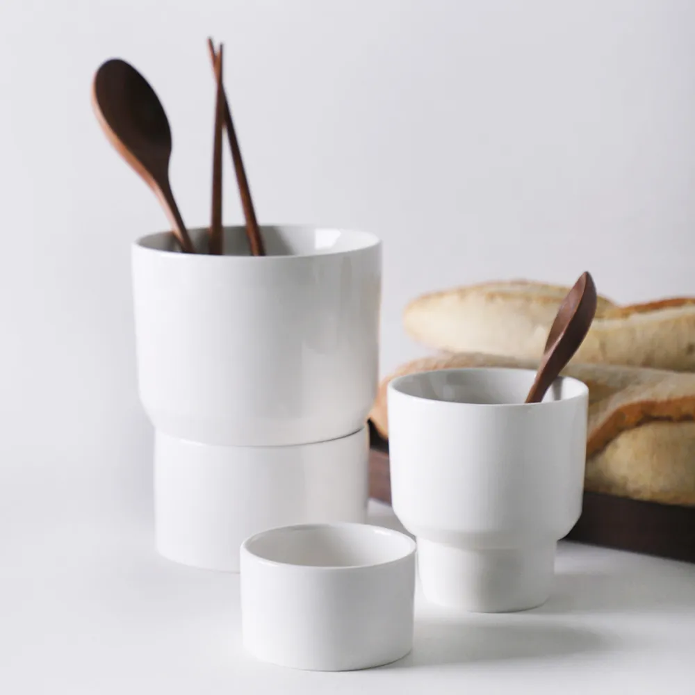 에버 도자기 물빠짐 수저통 2size 1p - 감도 깊은 취향 셀렉트샵 29CM