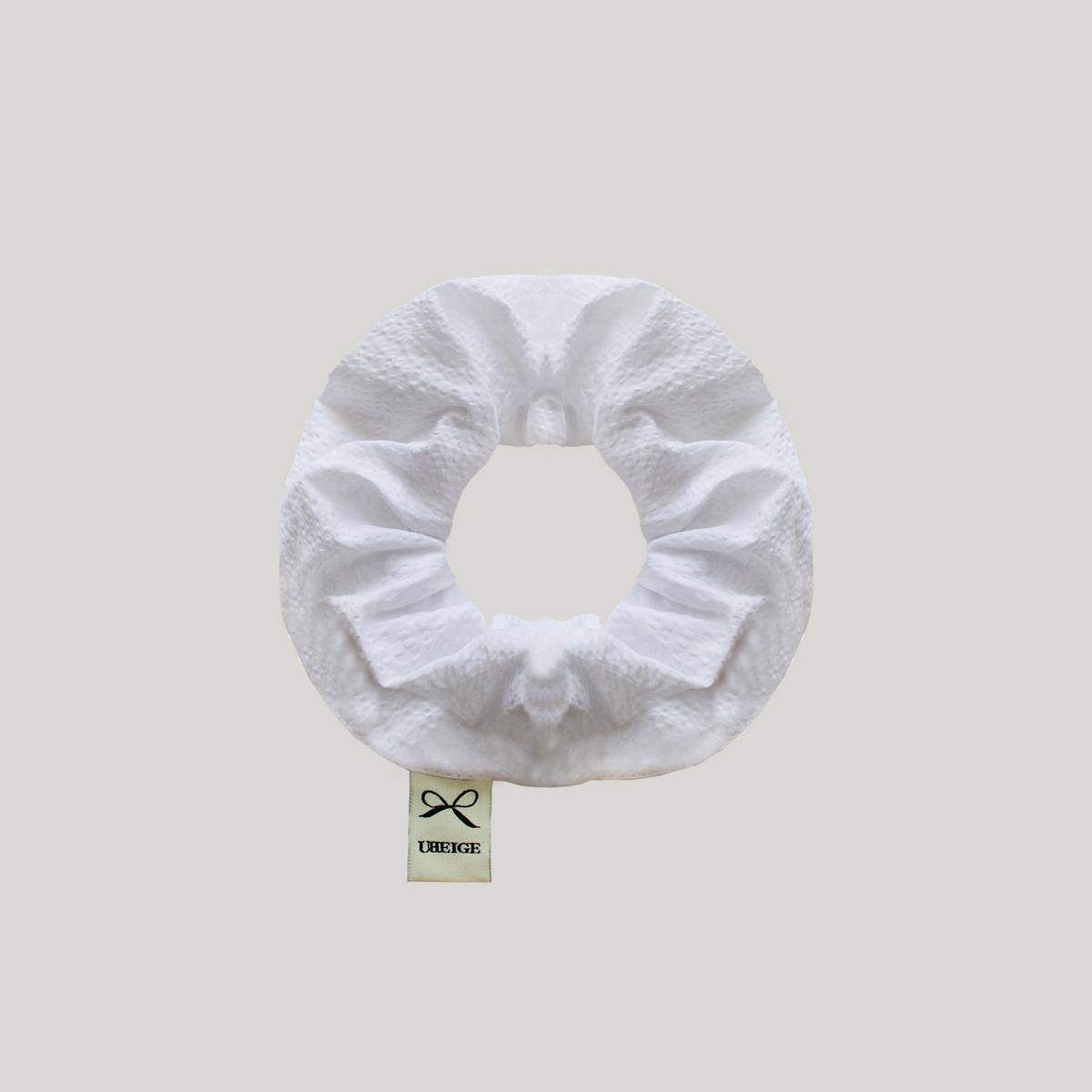 White Seersucker Scrunchie - 감도 깊은 취향 셀렉트샵 29CM