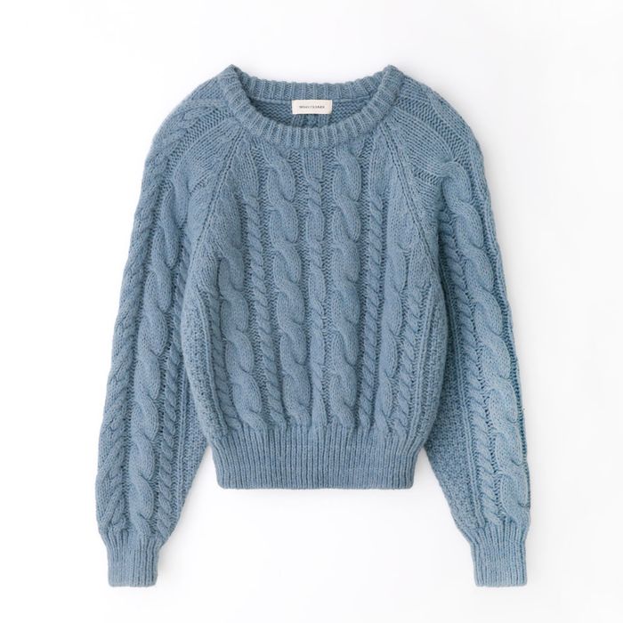 Robin cable knit_skyblue - 감도 깊은 취향 셀렉트샵 29CM