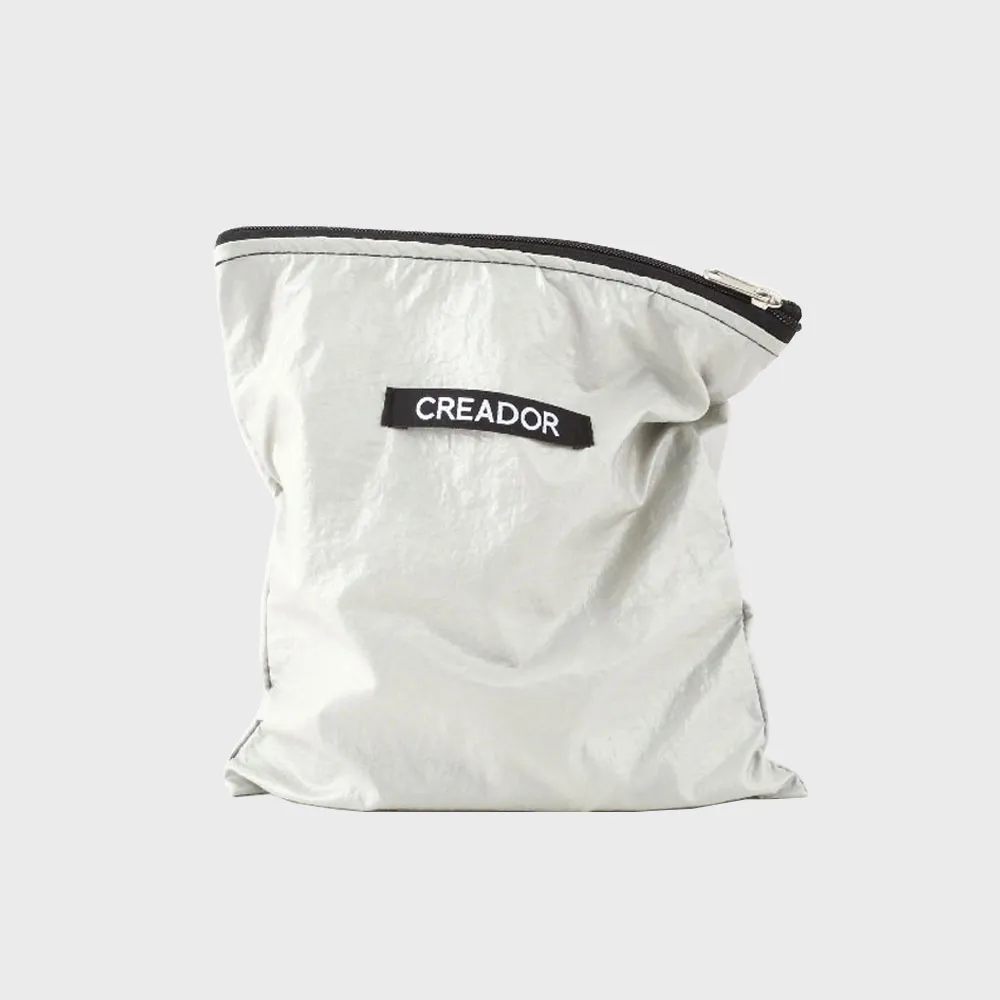 gray vinyl zipper pouch (2 size) - 감도 깊은 취향 셀렉트샵 29CM