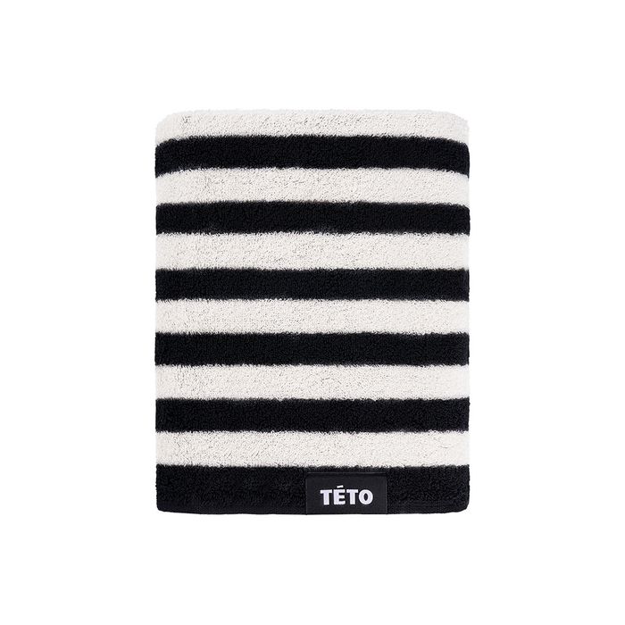 테토 7P 블랙에디션 수피마 수건 스트라이프 220g - 감도 깊은 취향 셀렉트샵 29CM