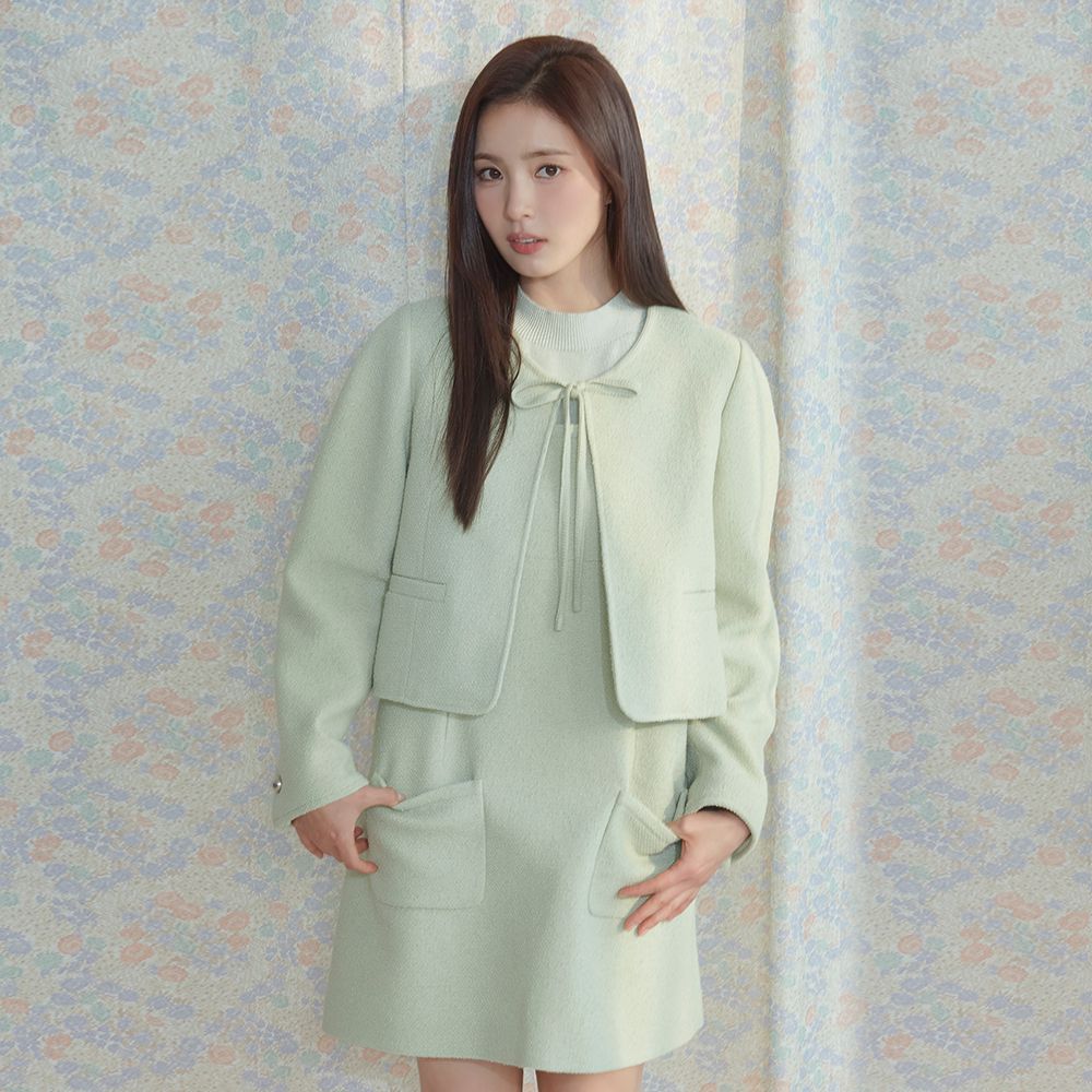 [신세경 PICK] Tweed Ribbon Jacket VC2412JK102M - 감도 깊은 취향 셀렉트샵 29CM