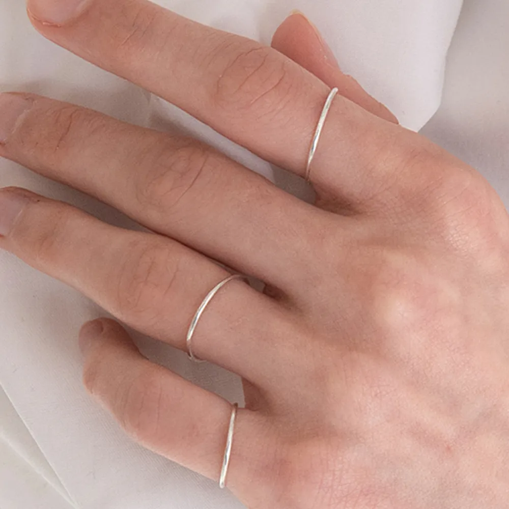 [Silver925] Simple Round Ring - 감도 깊은 취향 셀렉트샵 29CM
