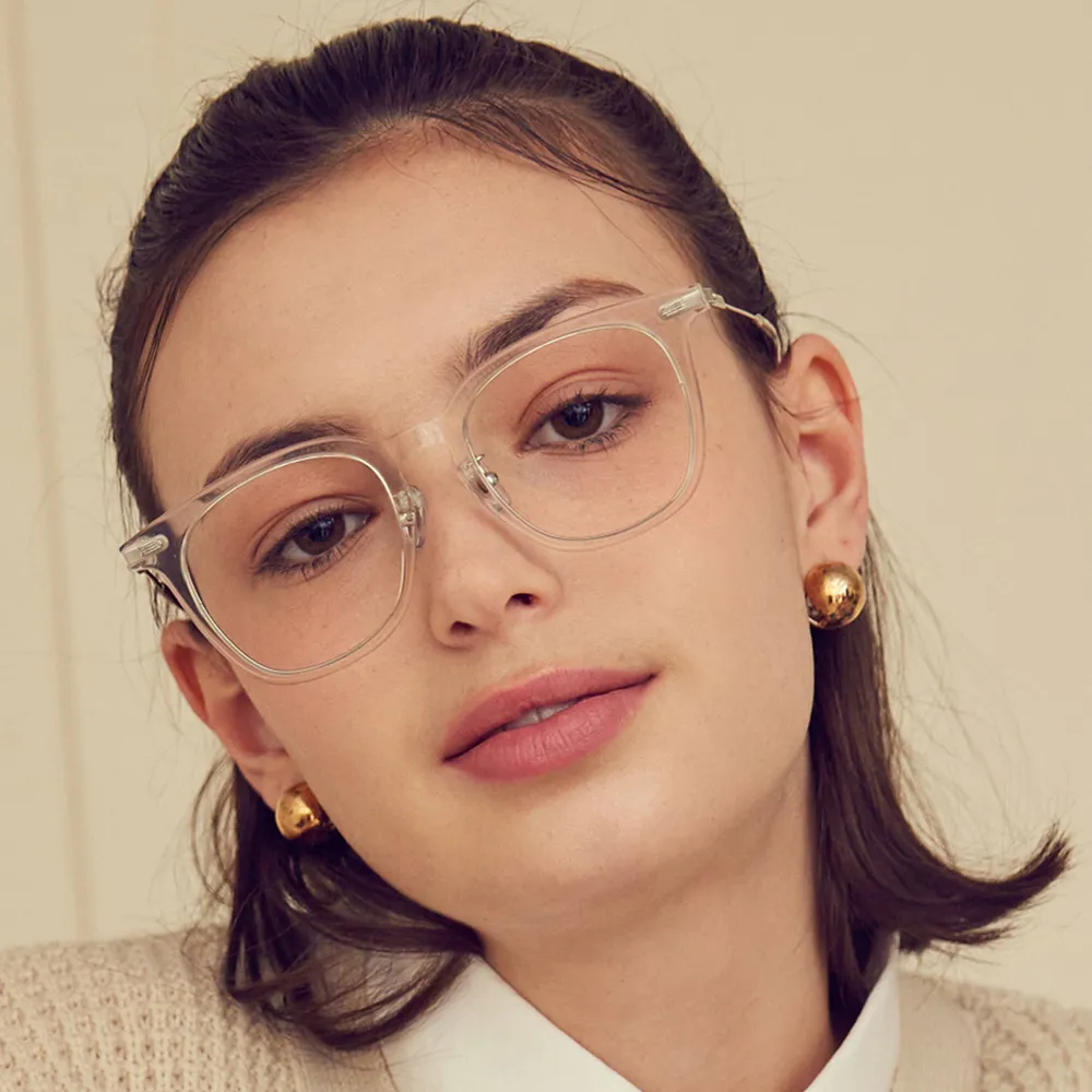 자이스 렌즈 남녀공용 블루라이트차단 안경 MALIK C17 - 감도 깊은 취향 셀렉트샵 29CM