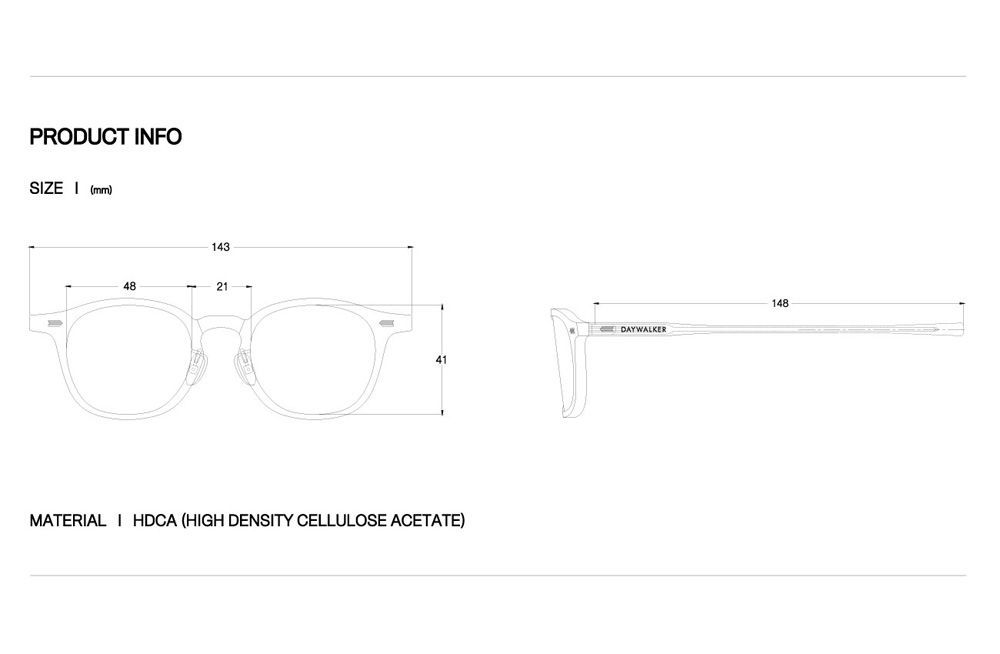 자이스 렌즈 남녀공용 블루라이트차단 안경 TOM C4 - 감도 깊은 취향 셀렉트샵 29CM