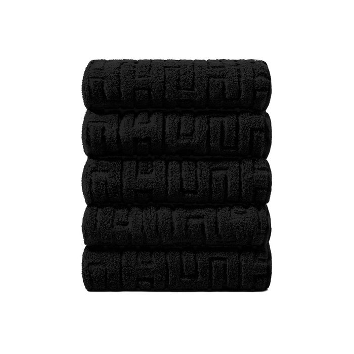 테토 5P 블랙에디션 수피마 수건 솔리드 230g - 감도 깊은 취향 셀렉트샵 29CM