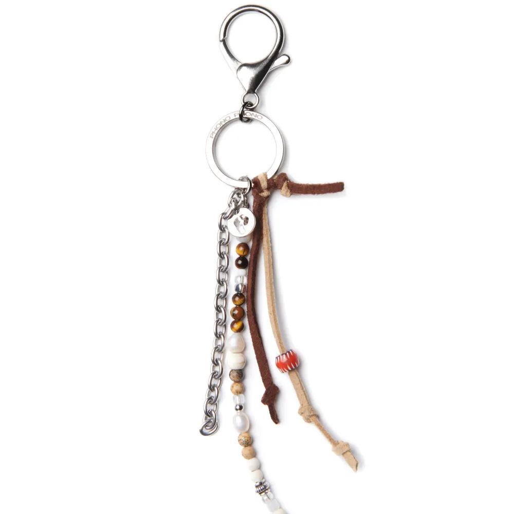 BROWN MIXED KEY RING 키링 - 감도 깊은 취향 셀렉트샵 29CM