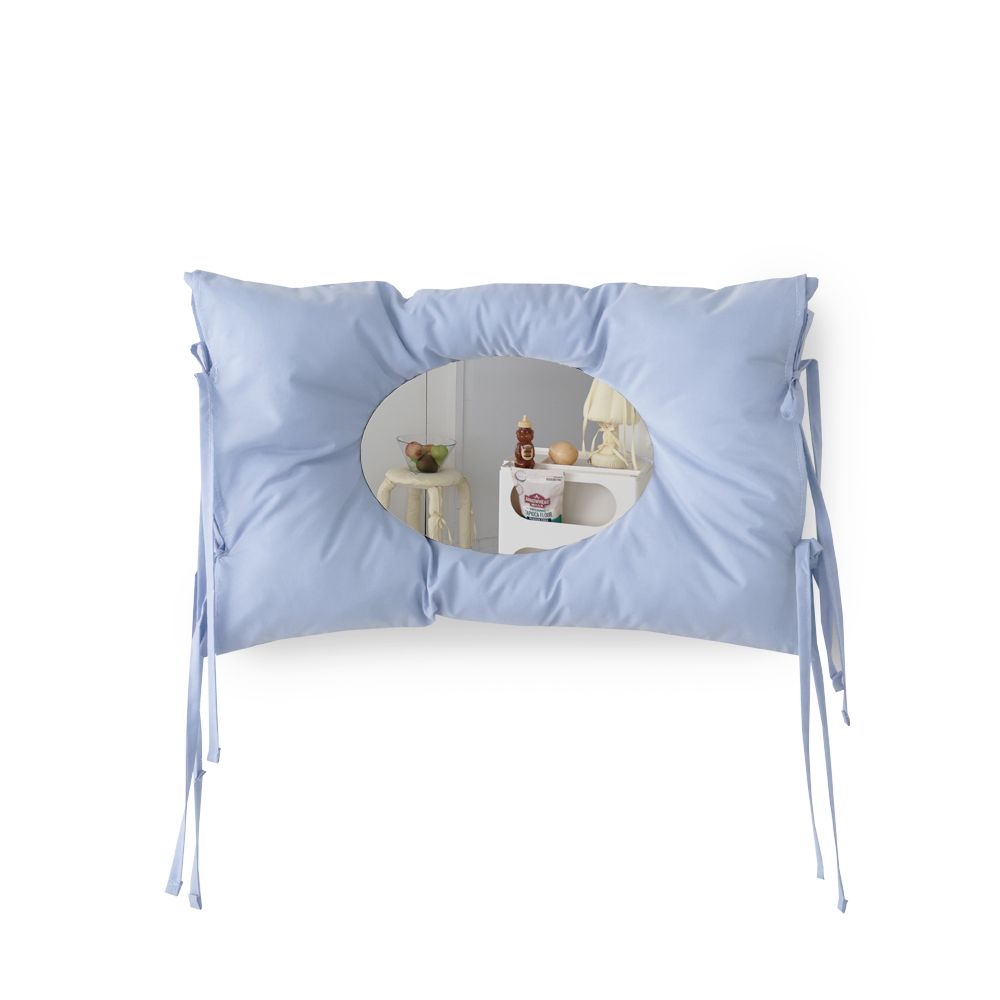 ribbon mirror (sky blue) - 감도 깊은 취향 셀렉트샵 29CM