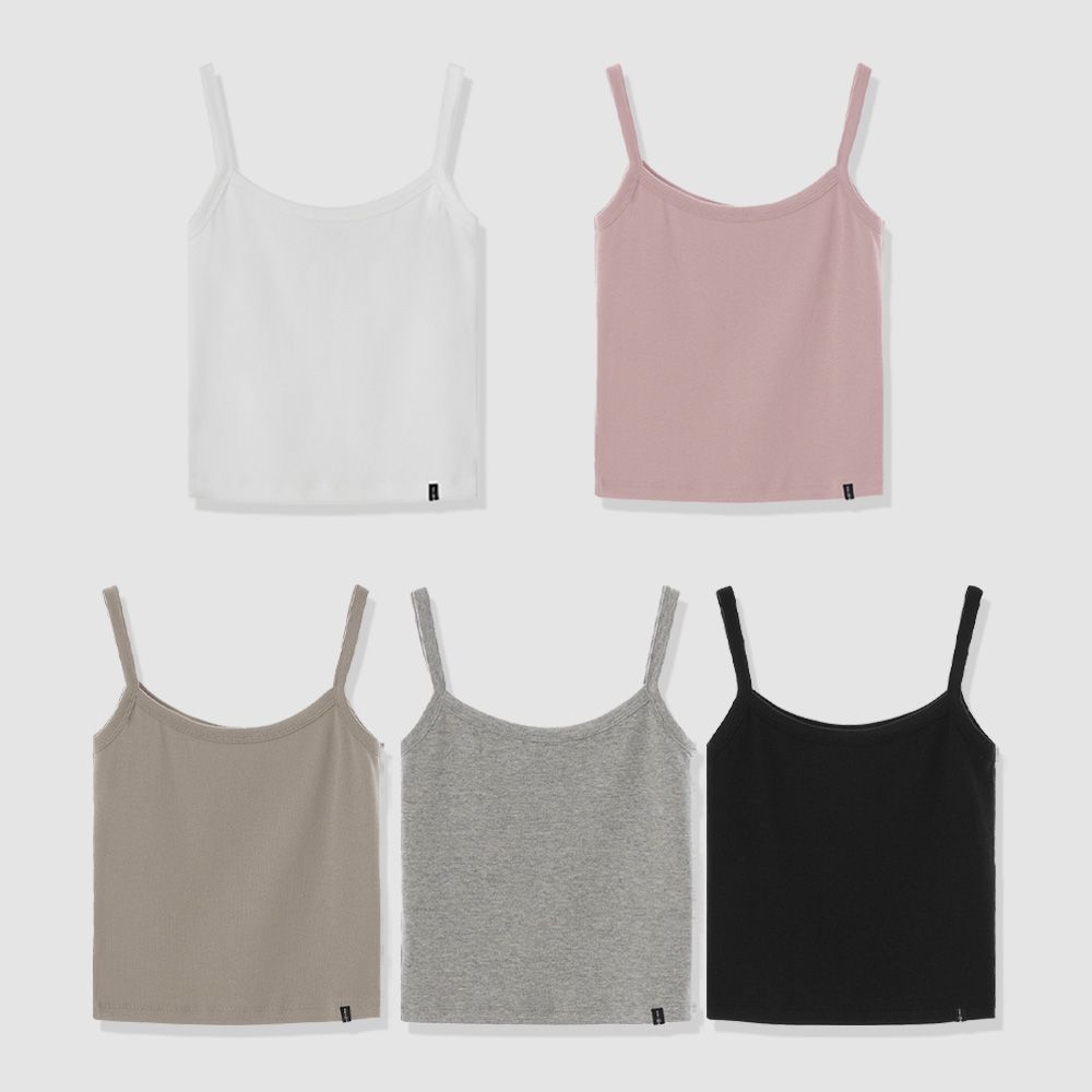 D. BASIC STRING SLEEVELESS TOP - 5 COLOR - 감도 깊은 취향 셀렉트샵 29CM