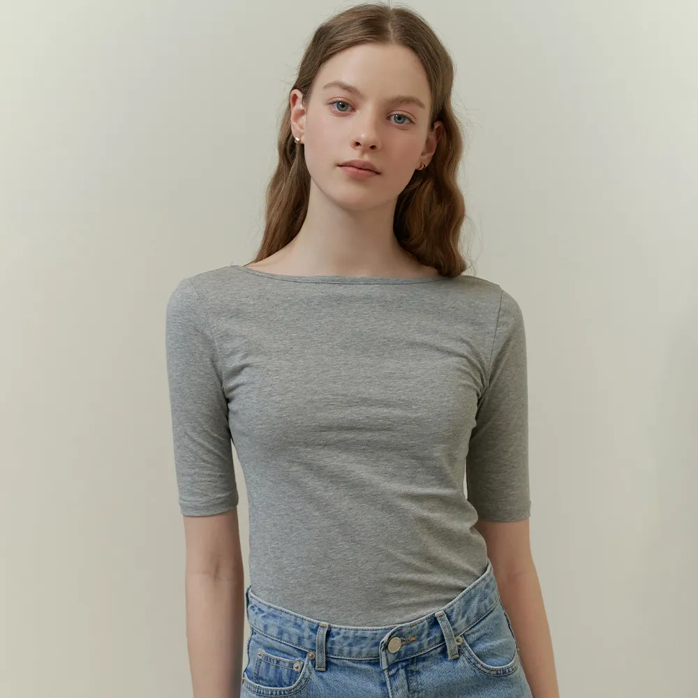 Coy reversible t-shirt (gray) - 감도 깊은 취향 셀렉트샵 29CM