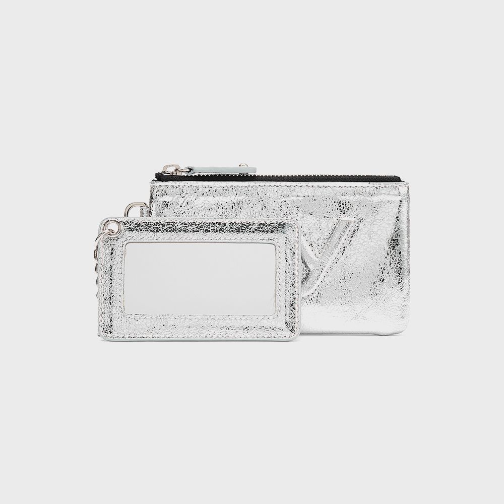 YY CHAIN WALLET WITH MIRROR (SILVER) - 감도 깊은 취향 셀렉트샵 29CM