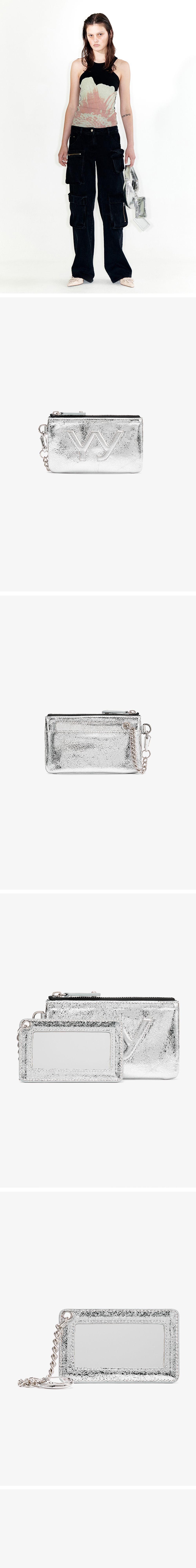 YY CHAIN WALLET WITH MIRROR (SILVER) - 감도 깊은 취향 셀렉트샵 29CM
