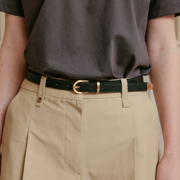 제리 레더 메탈 립 벨트 / JERRY LEATHER METAL TIP BELT_2colors - 감도 깊은 취향 셀렉트샵 29CM