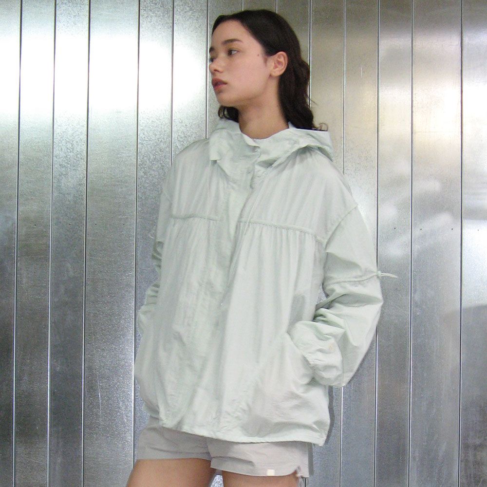 Shirring Hooded Windbreaker [Mint] - 감도 깊은 취향 셀렉트샵 29CM