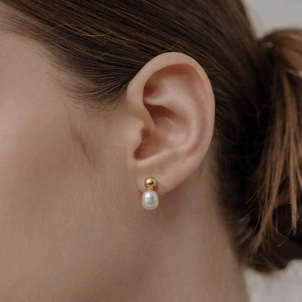 [29CM 단독] WE034 gold and pearl earring - 감도 깊은 취향 셀렉트샵 29CM