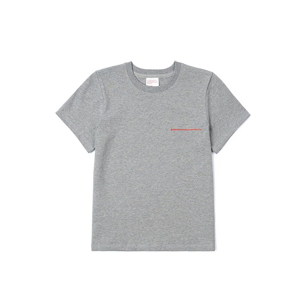 (W) BPD SMALL LOGO TEE (GREY) - 감도 깊은 취향 셀렉트샵 29CM