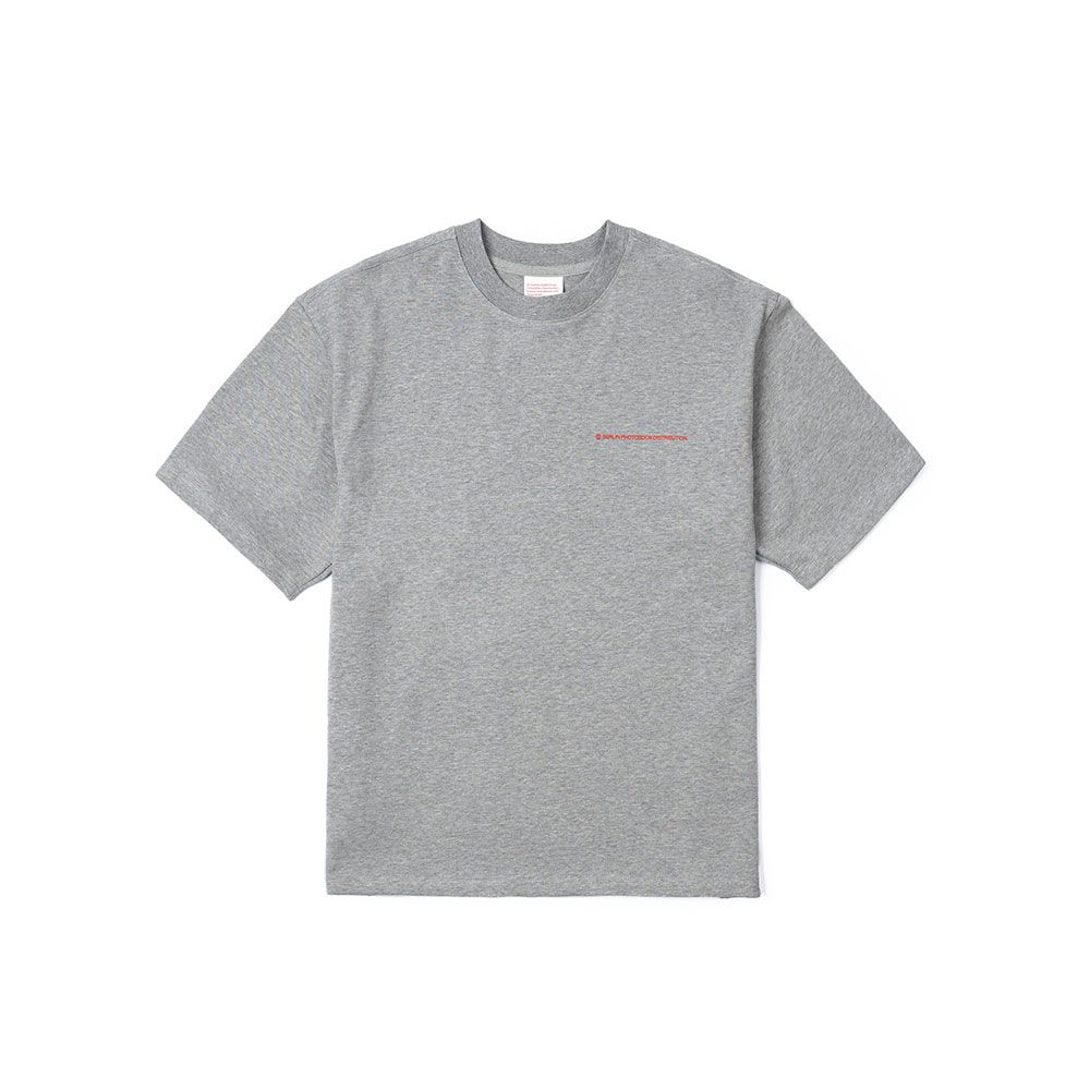 BPD SMALL LOGO TEE (GREY) - 감도 깊은 취향 셀렉트샵 29CM
