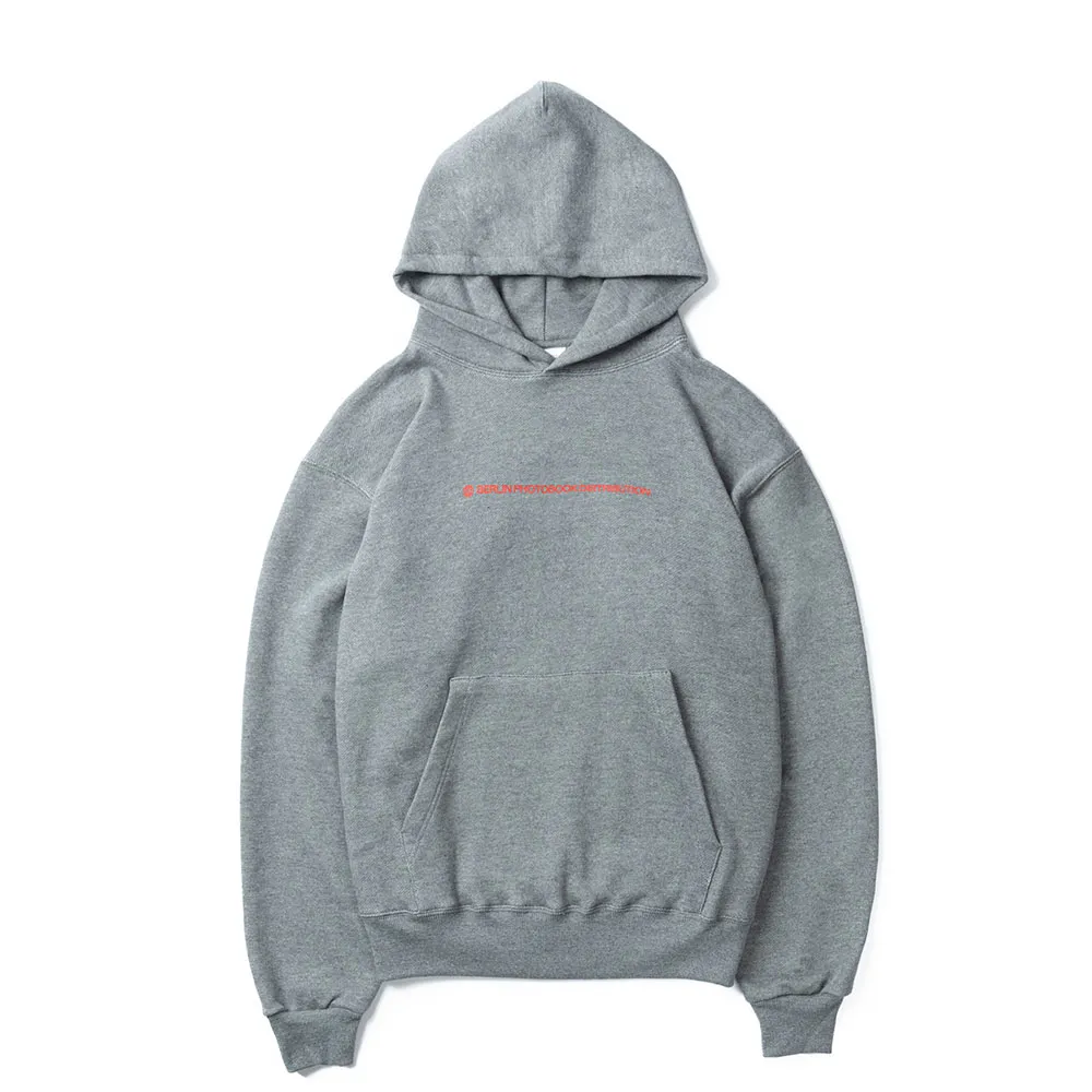 BPD CENTER LOGO HOODIE (DARK GREY) - 감도 깊은 취향 셀렉트샵 29CM