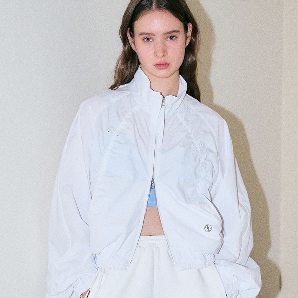 SHIRRING STRING BLOUSON JUMPER WT - 감도 깊은 취향 셀렉트샵 29CM