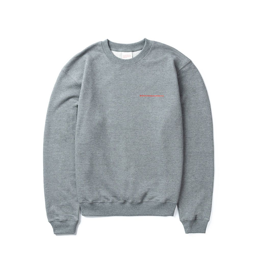 BPD SMALL LOGO SWEATSHIRT (DARK GREY) - 감도 깊은 취향 셀렉트샵 29CM